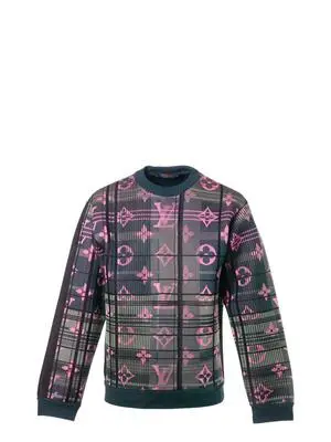 LOUIS VUITTON 2021 Monogram Sweatshirt - Grey