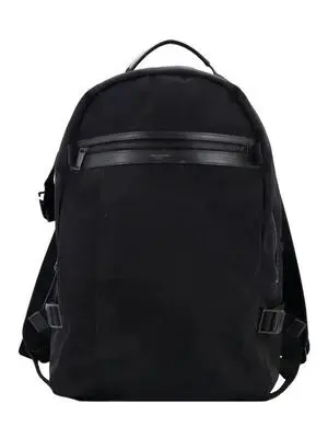 Saint Laurent City Trekking Nylon Backpack - Black