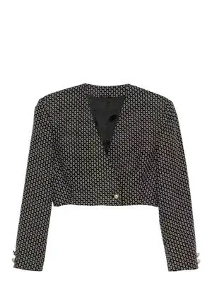 VERSACE 1980s Cropped Jacket