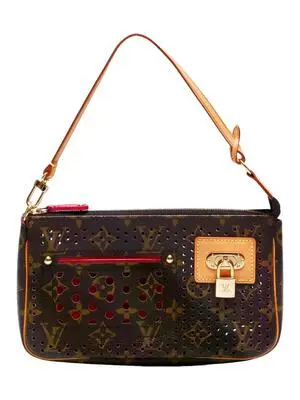 LOUIS VUITTON 2006 Pochette Handbag - Brown