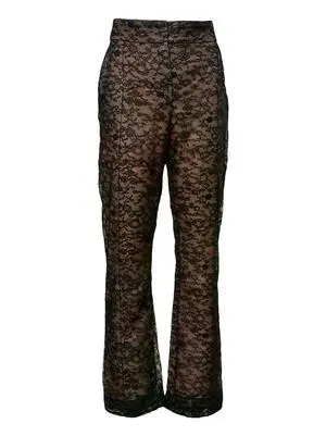 Valentino Garavani Laced Trousers - Black