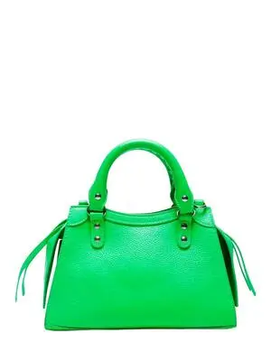 Balenciaga Mini Neo Classic City Shoulder Bag - Green