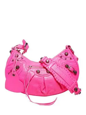 Balenciaga 2010s Le Cagole Shoulder Bag - Pink
