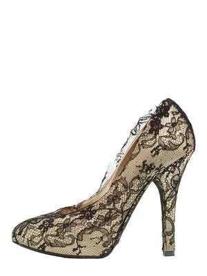 Dolce & Gabbana 120mm Lace-detailing Pumps - Neutrals