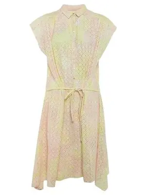 Zadig&Voltaire Cap-sleeve Button-up Dress - Pink