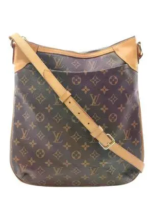 LOUIS VUITTON 2011 Odeon Mm Monogram Shoulder Bag - Brown