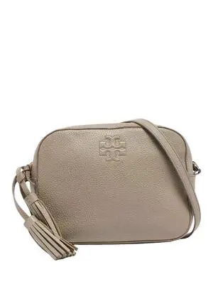 Tory Burch Leather Crossbody Bag - Neutrals