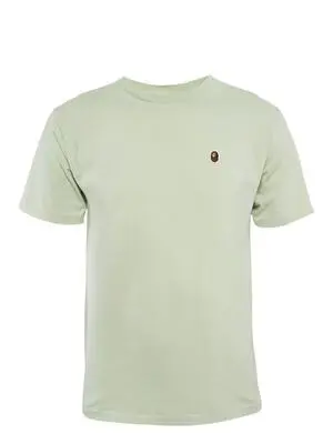 A BATHING APE® Logo-appliqué Cotton T-shirt - Green
