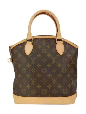 LOUIS VUITTON 2006 Lockit Handbag - Brown