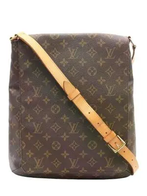 LOUIS VUITTON Musette Monogram Shoulder Bag - Brown