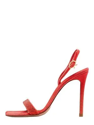 GIANVITO ROSSI 110mm Britney Heeled Sandals - Orange