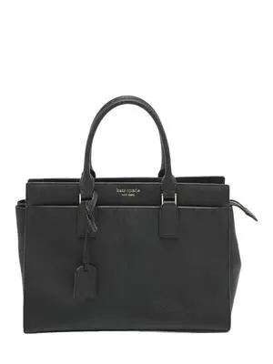 Kate Spade New York Leather Tote Bag - Black