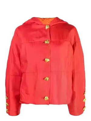 A.N.G.E.L.O. VINTAGE CULT 1980s Padded Hooded Jacket - Red