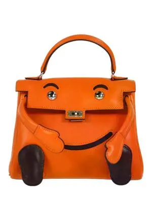 Hermès 2000 Kelly Doll Mini Bag - Orange