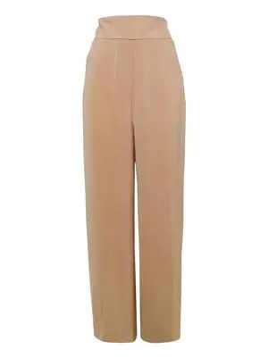 MAX MARA Crease-Effect Straight Leg Trousers