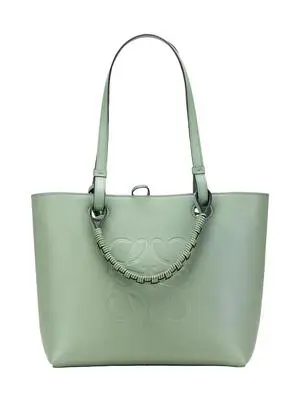 Loewe Anagram Tote Satchel - Green