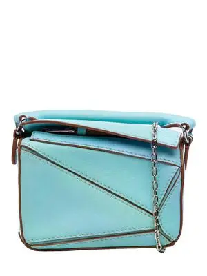 Loewe 2021 Nano Puzzle Satchel - Blue