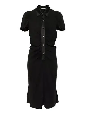Prada Shirt Dress - Black