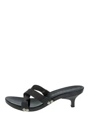 Casadei 60mm Cross-strap Sandals - Black