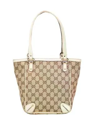 Gucci Gg Canvas Handbag - Brown