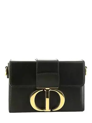 Dior 2021 30 Montaigne Shoulder Bag - Black