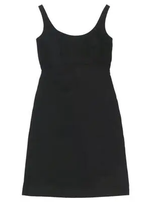 Balenciaga 2010s Empire Line Mini Dress - Black