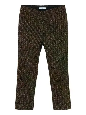 PRADA Printed Cropped Trousers