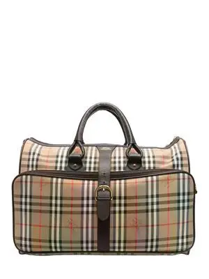 Burberry 1990s Check-print Travel Bag - Neutrals