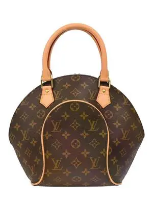 LOUIS VUITTON 2010 Monogram Ellipse Pm Handbag - Brown
