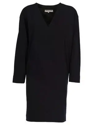 SAINT LAURENT 1970s Wool Midi Dress
