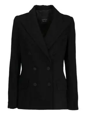 LANVIN 2005 Double-breasted Blazer - Black