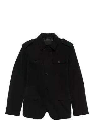 Prada 1990s Zip-up Jacket - Black