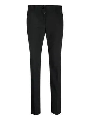 Dolce & Gabbana 2000s High-waisted Tailored Trousers - Black