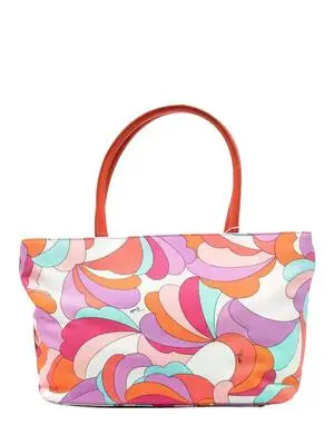 Emilio Pucci Geometric-print Tote Bag - Red