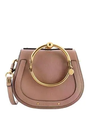 Chloé Nile Leather Crossbody Bag - Neutrals