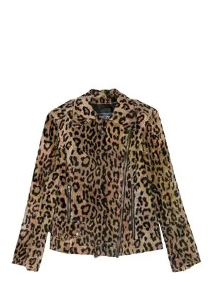 Jean Paul Gaultier Cheetah Print Jacket - Brown