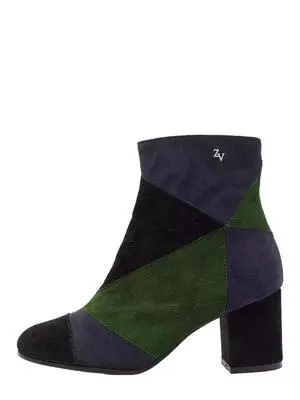 Zadig&Voltaire 70mm Patchwork Boots - Green
