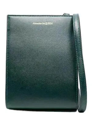 Alexander McQueen Leather Crossbody Bag - Green