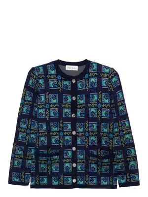 Saint Laurent 1990-2000s Cardigan - Blue