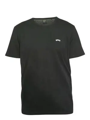 BOSS Pre-owned Logo-embroidered T-shirt - Black