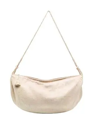 Giorgio Armani 2000s Rope-strap Shoulder Bag - Neutrals