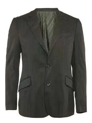 Dolce & Gabbana Pinstripe Blazer - Black