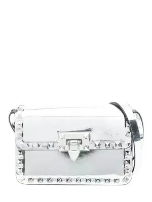 Valentino Garavani Rockstud Shoulder Bag - Silver