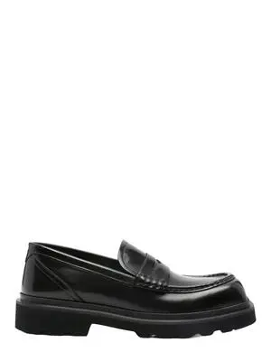 Dolce & Gabbana Leather Loafers - Black