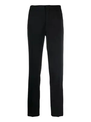 Gucci 2000s Straight-cut Tailored Trousers - Black