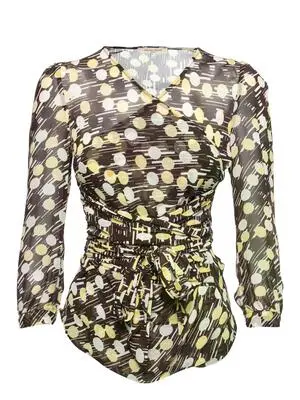 See By Chloé Polka Dot-print Blouse - Black