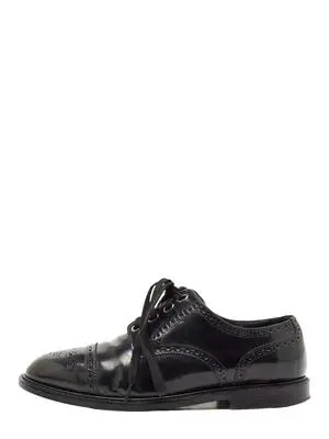 Dolce & Gabbana Leather Brogues - Black