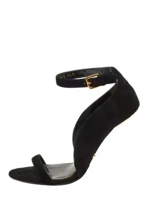 TOM FORD 110mm Suede Sandals - Black