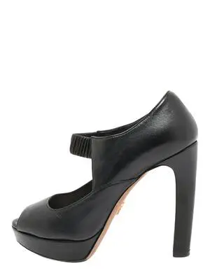 Prada 120mm Peep-toe Pumps - Black