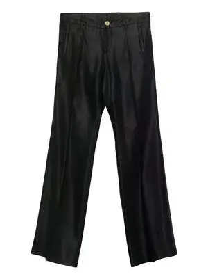 Gucci 2000s Flared Trousers - Black